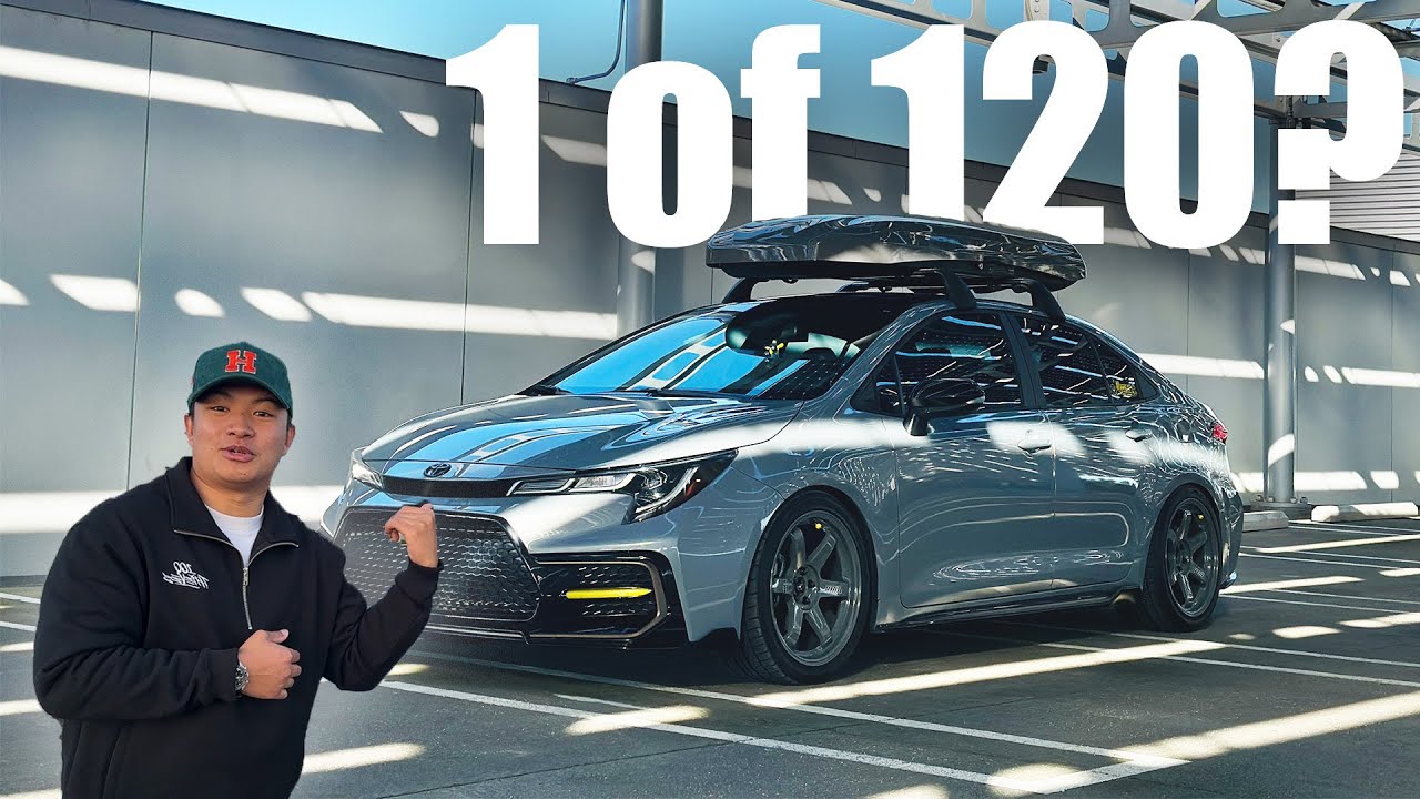 2022 Corolla Apex Mods! | TE37s and RS-R Coilovers! - YouTube