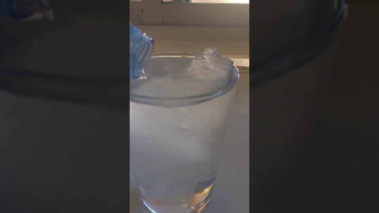 Congelación Instantánea. Cómo congelar agua en un segundo - YouTube