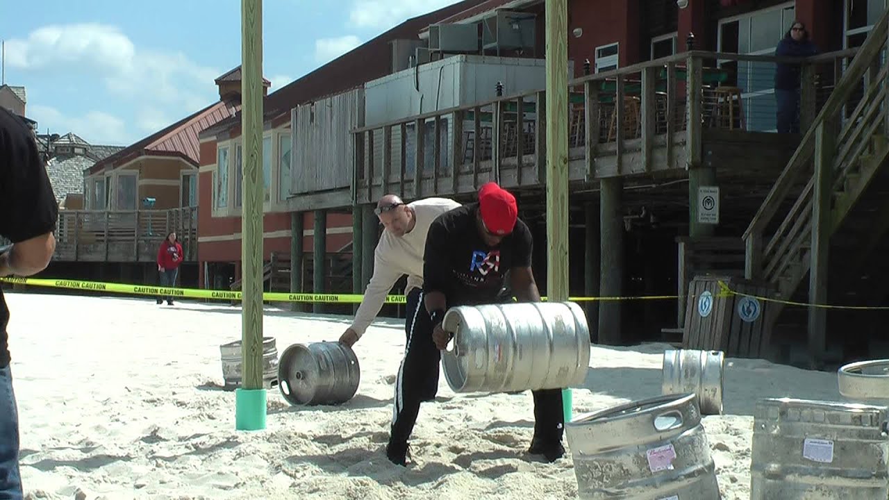 Bamboo Willys Strongman contest Dave Adams Keg toss 2013 016 - YouTube