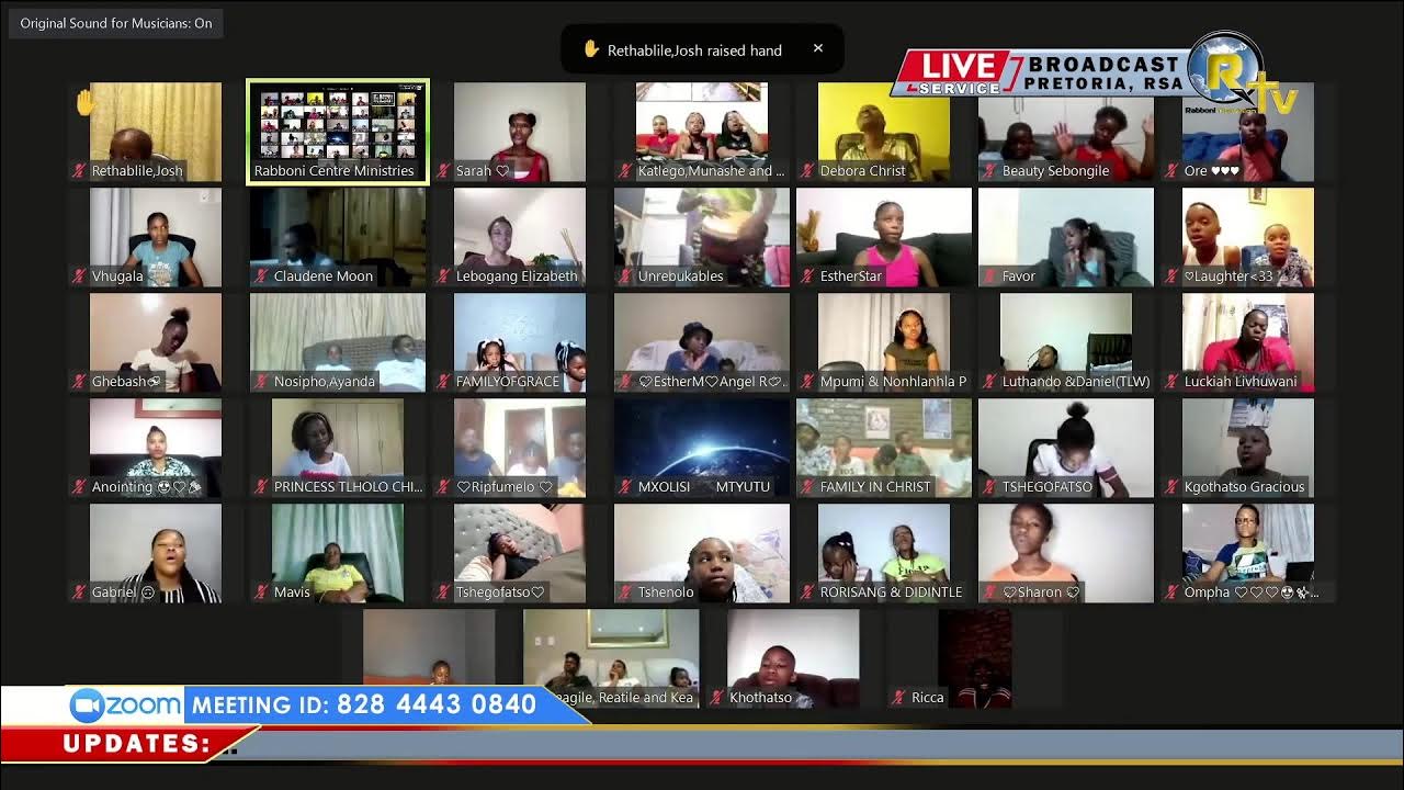 07 OCTOBER 2023 SATURDAY LIVE BROADCAST SERVICE WITH PROF. LESEGO DANIEL AND SONS PART 1 - YouTube