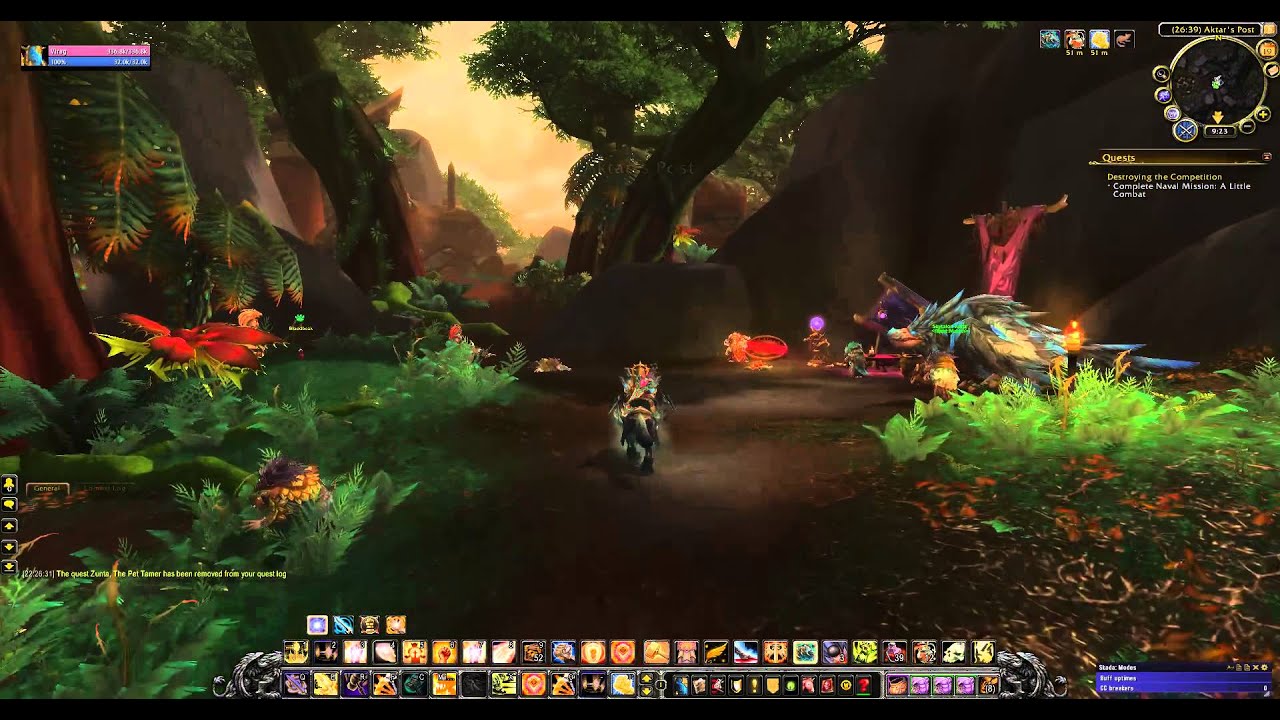 Where is Ruins of Kra'nak WoW Explore Tanaan Jungle - YouTube