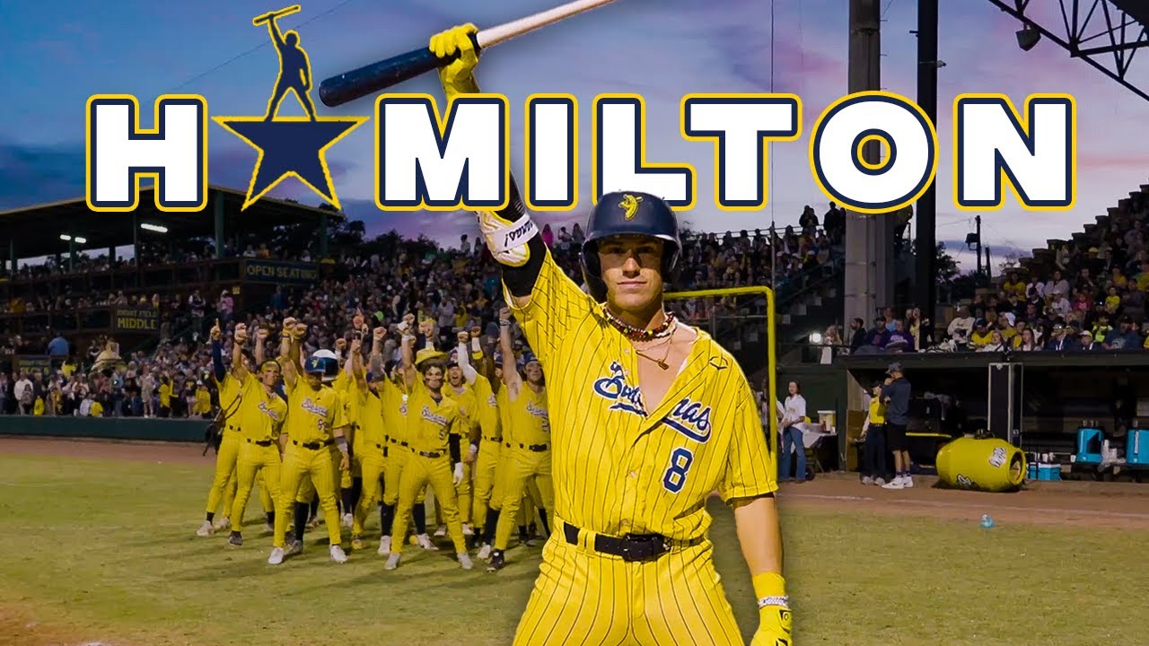 Jackson Olson "My Shot" Hamilton Walk-Up | Savannah Bananas - YouTube