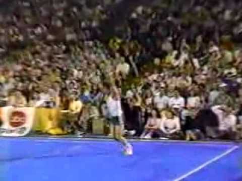 1982 USA-CHN gymnastics dual meet, men & women - YouTube