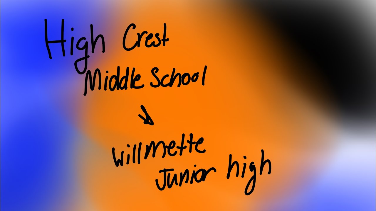 High crest and Wilmette junior high tips - YouTube