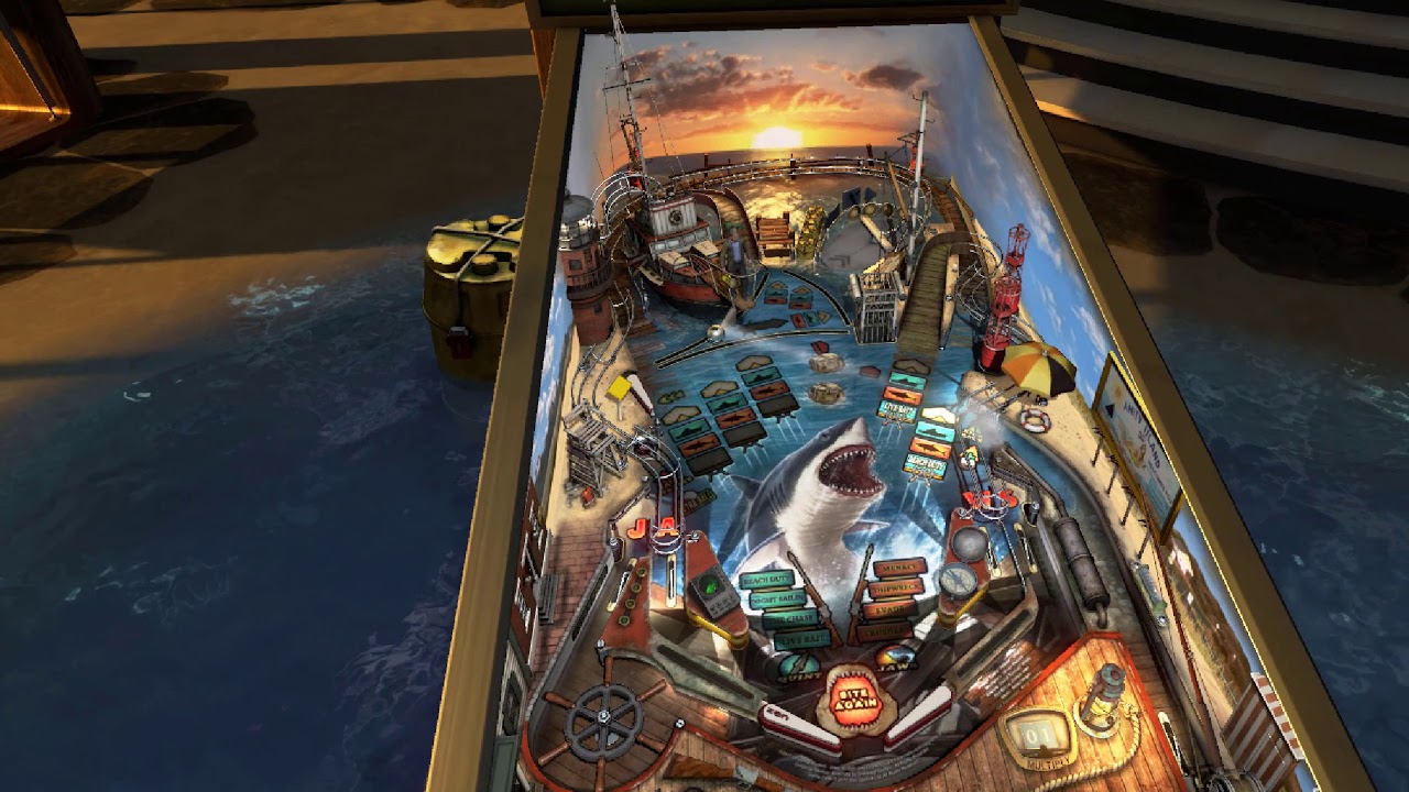 Zen Pinball VR on Oculus Rift - Jaws table - YouTube