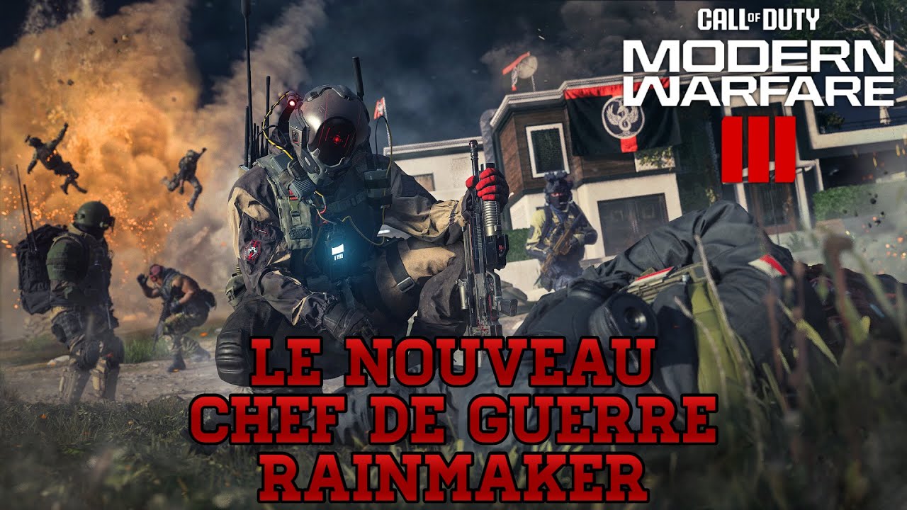 COD MWZ | LE NOUVEAU CHEF DE GUERRE RAINMAKER - YouTube
