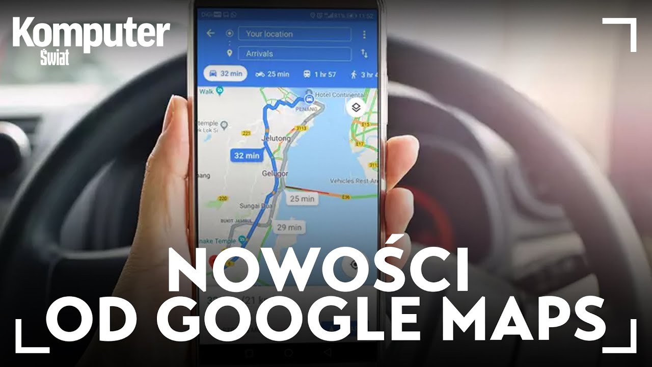 Nadchodzą nowości do Google Maps. Oto one - YouTube