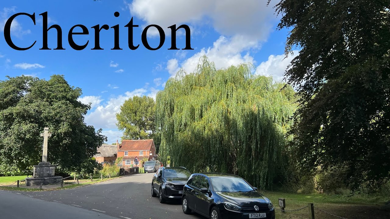 Cheriton in The South Downs National Park, Hampshire. A gentle walk ...