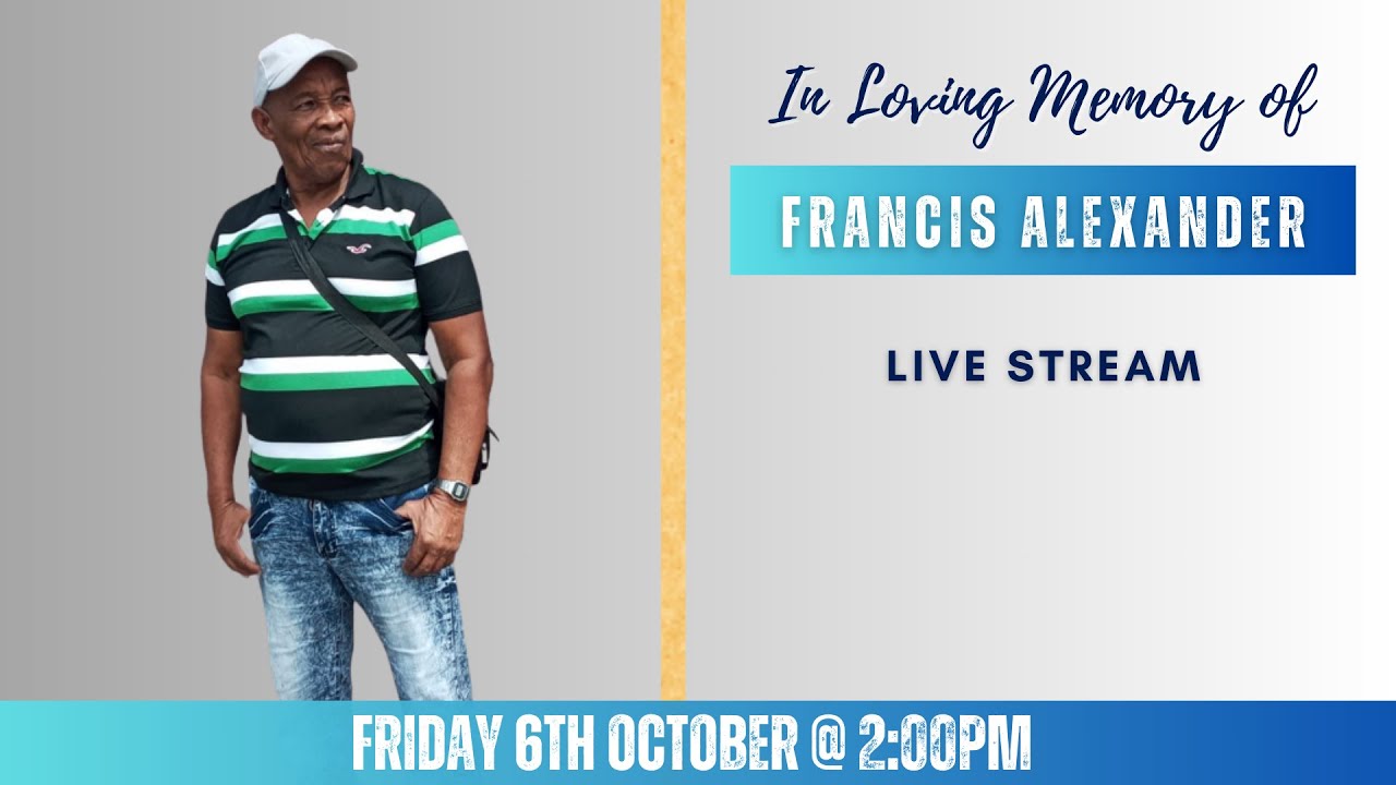 Celebrating the life of Francis Alexander - YouTube