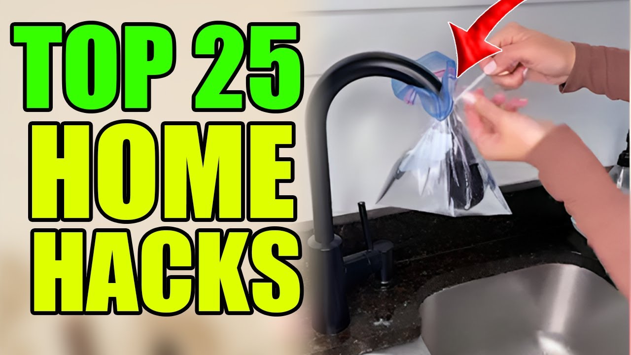 how to made 25 Home Hacks we use All the time - YouTube
