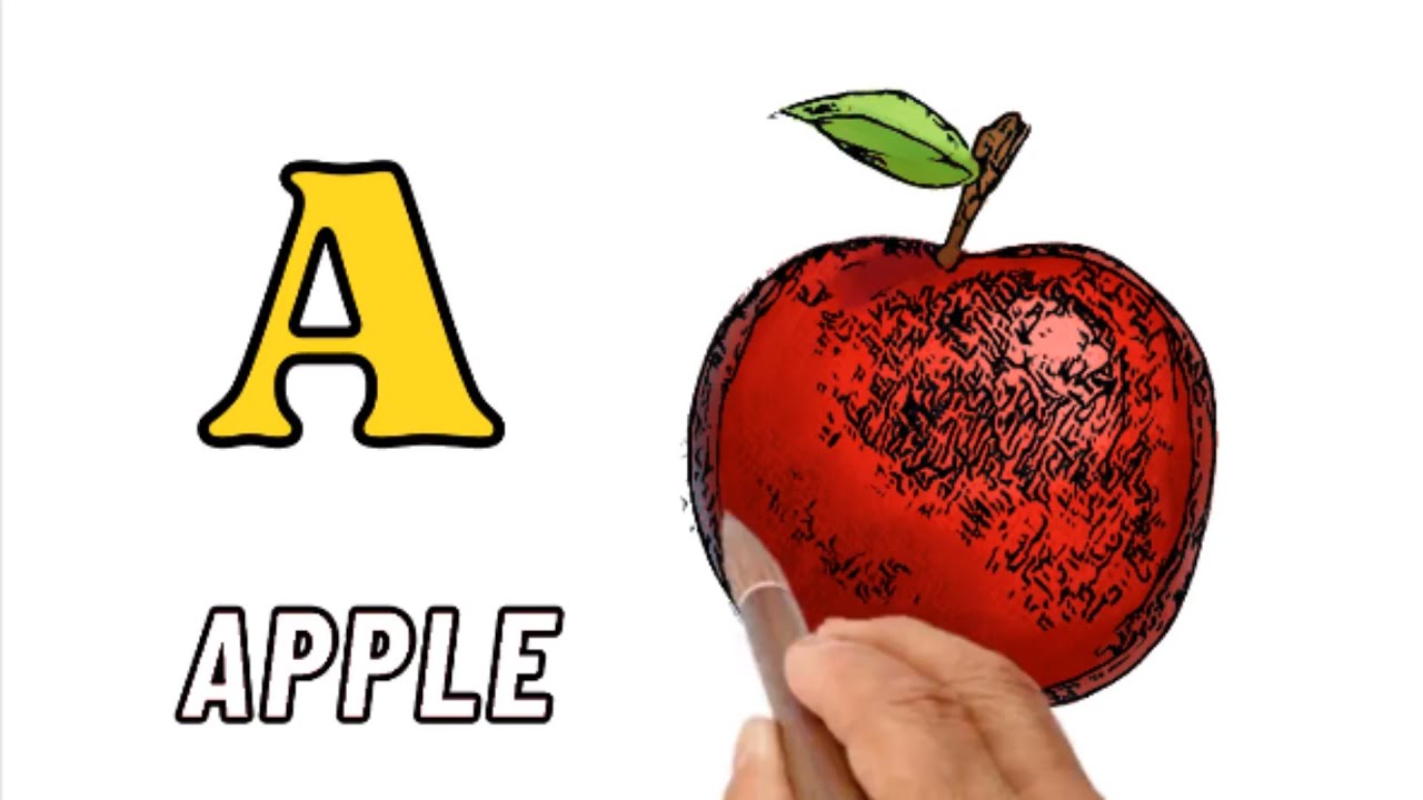 Learn Alphabet Words A To Z Colouring And Drawing For Kids Learn learn-alphabet-words-a-to-z-colouring-and-drawing-for-kids-learn
