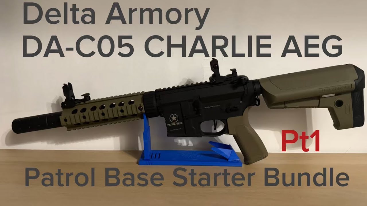 Delta Armory DA-C05 CHARLIE AEG part 1 - YouTube