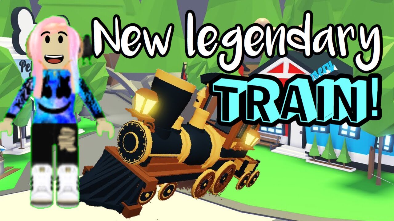 NEW LEGENDARY TRAIN IN ADOPT ME!! (Roblox adopt me) - YouTube