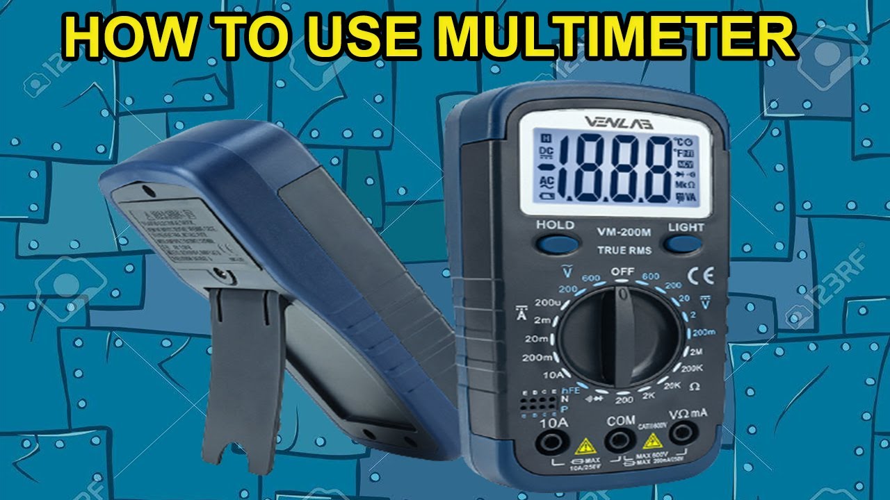 Unlocking the Secrets of the Venlab VM-200M Multimeter! - YouTube