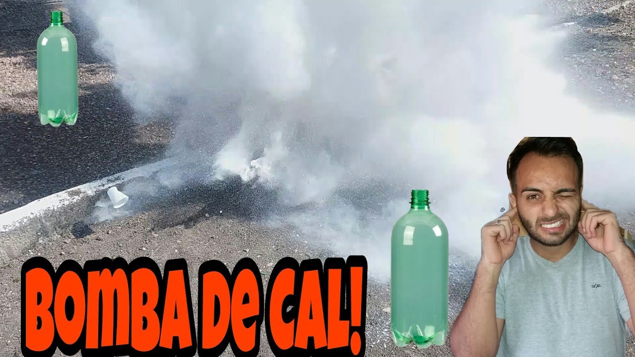 BOMBA DE CAL. Como FAZER bomba de cal. BOMBA CASEIRA. - YouTube