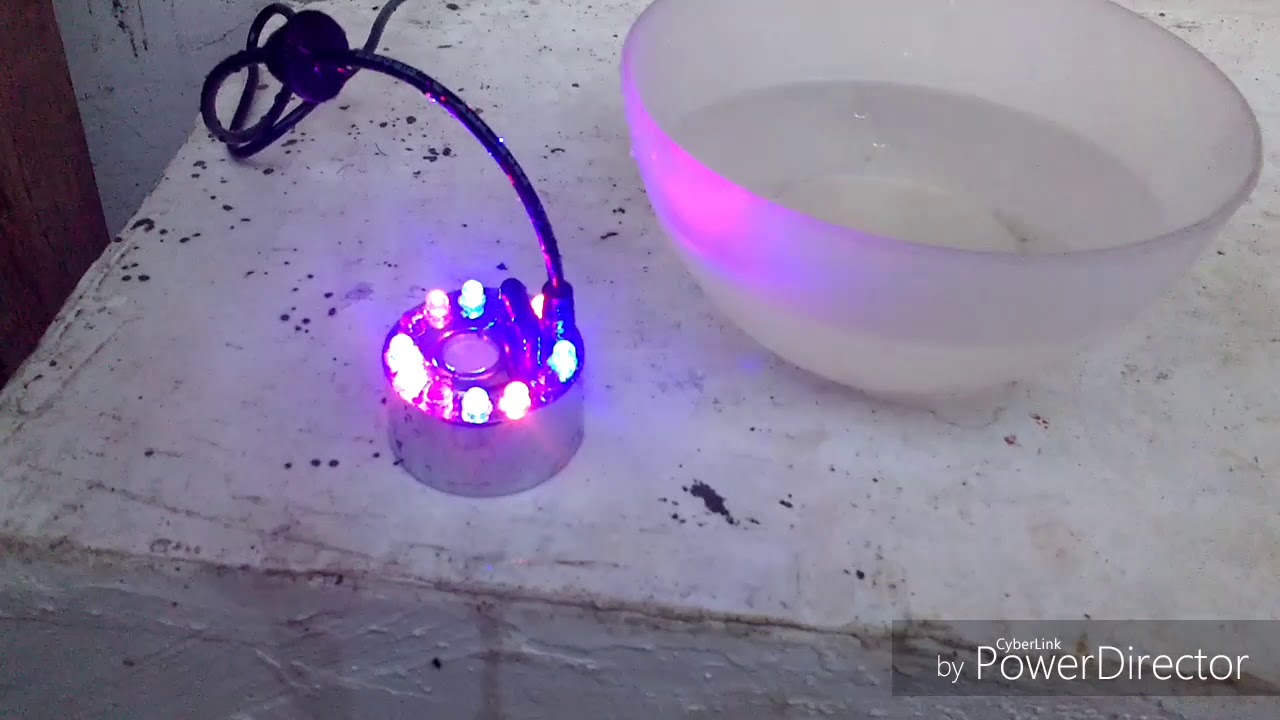 How to work a fogg and mist maker - YouTube