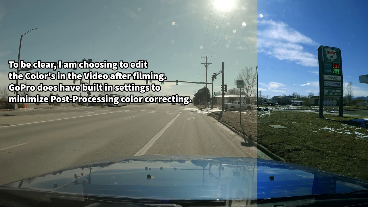 Sample footage of using a GoPro Hero 9 as a Dashcam - YouTube