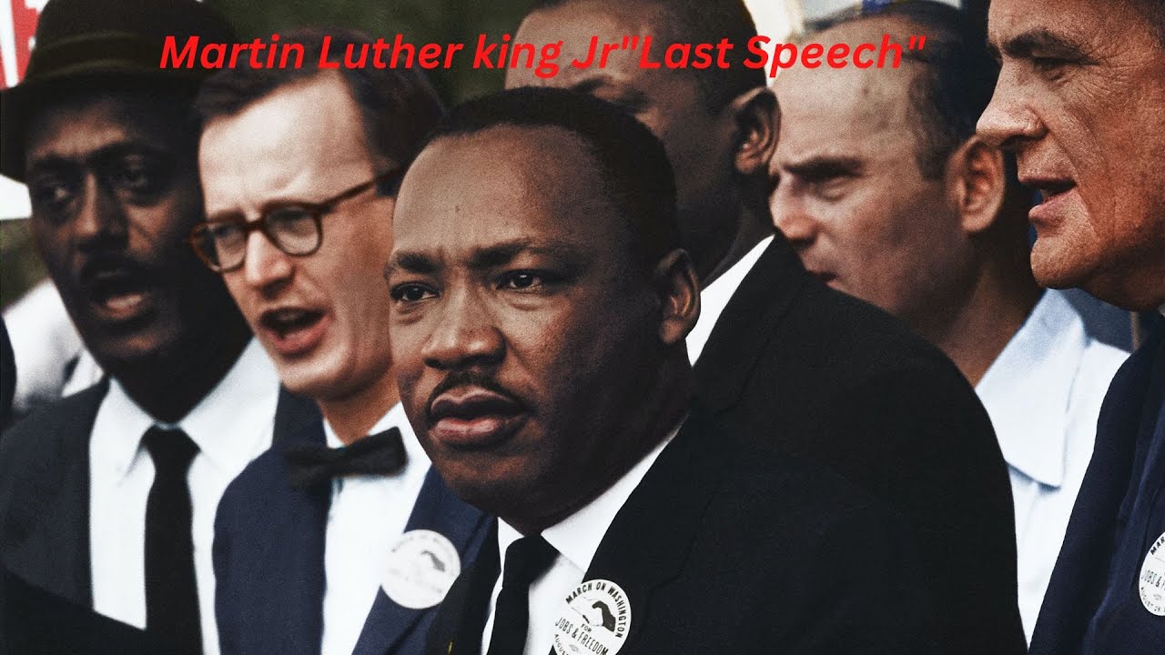 Martin Luther king Jr"Last Speech" - YouTube