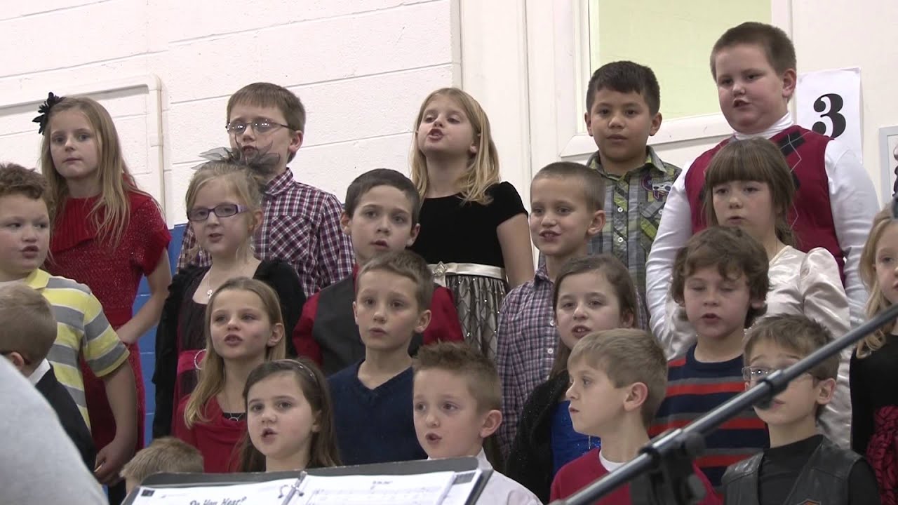 Sageville 2nd-3rd Grade Winter Music Program - YouTube