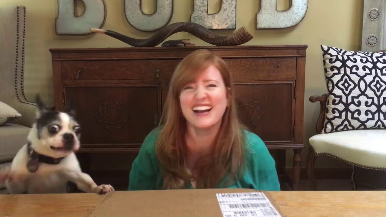 Hardcover reveal with our new dog, Max! - YouTube