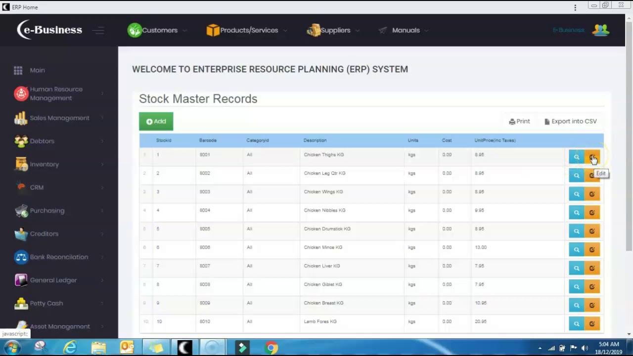 Stock records - YouTube