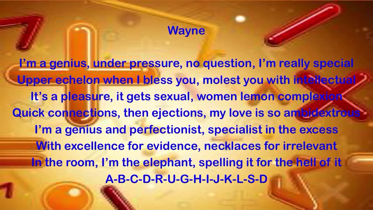 Genius (Lil Wayne Lyrics) - LSD, Lil Wayne, Labrinth, Sia & Diplo - YouTube
