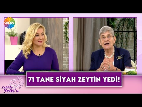 71 tane zeytin yedi bir şey olmadı!