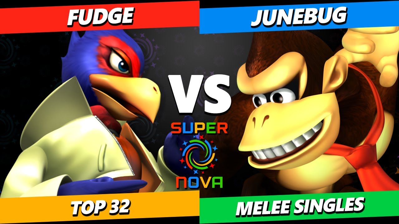 Supernova 2025 - Fudge (Falco) Vs. Junebug (Donkey Kong) Smash Melee ...