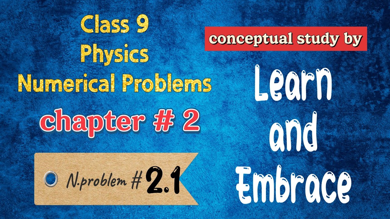 class 9 chapter 2 physics numerical problem 2.1 | #physics | # ...