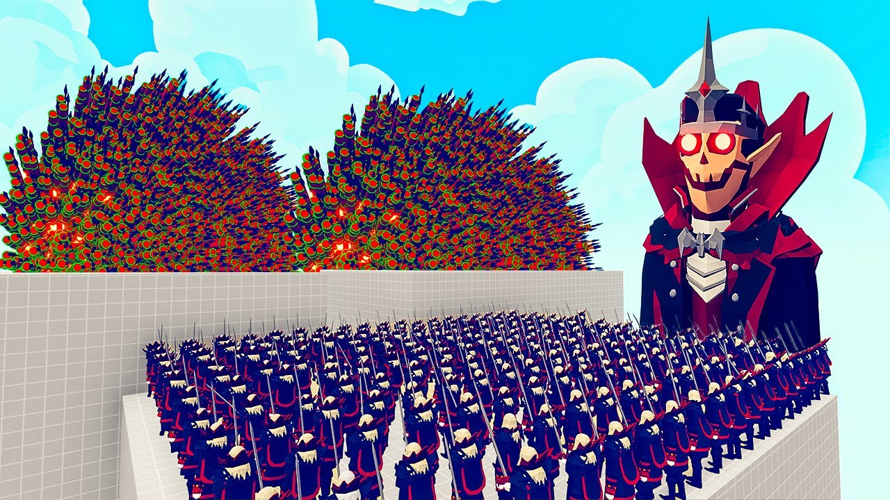 100x VAMPIRE + 1x DRACULA GIANT vs 1x EVERY GOD Totally Accurate Battle ...