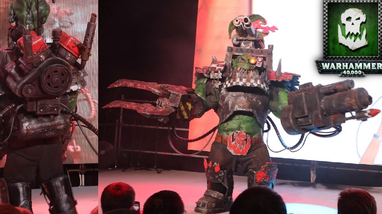Warhammer 40000 Ork Warboss Cosplay by warboss vasya at EpicCon 2023 ...
