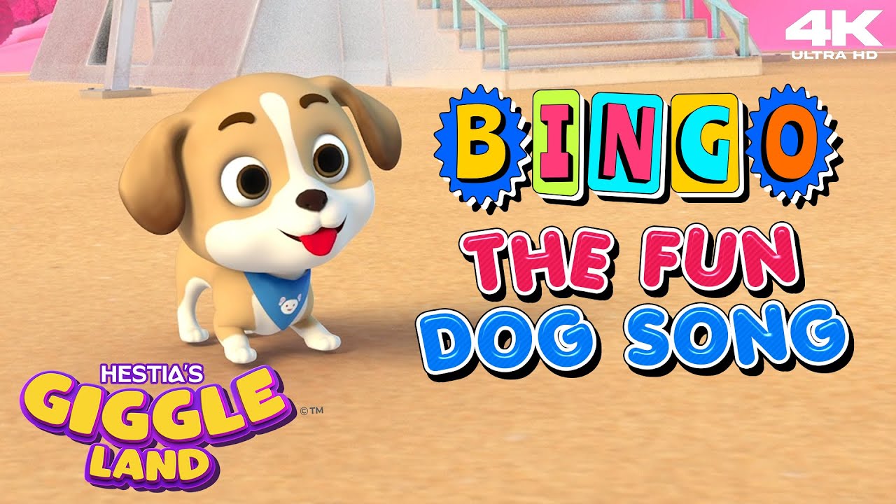 BINGO 🐶 I Bingo Song I Classic Dog Song for Kids | Nursery Rhymes ...