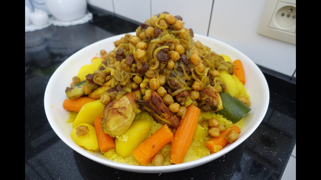 Couscous façon Mymy | Recette avec toutes les étapes - YouTube