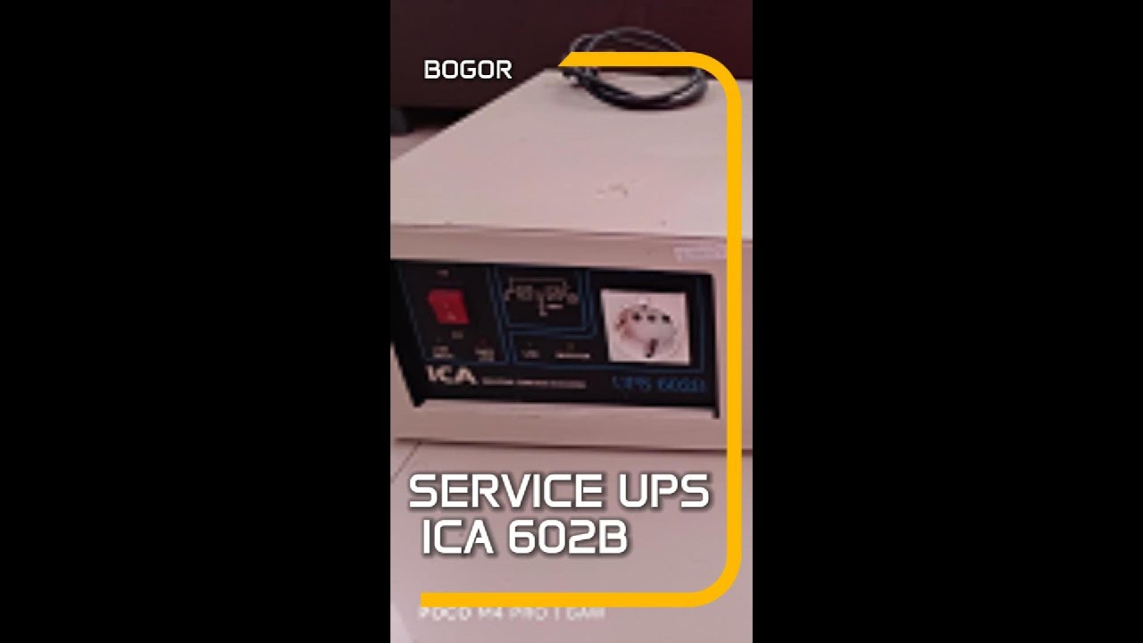 PERBAIKAN UPS ICA 602B 1200VA #services #perbaikan #ica #backup # ...
