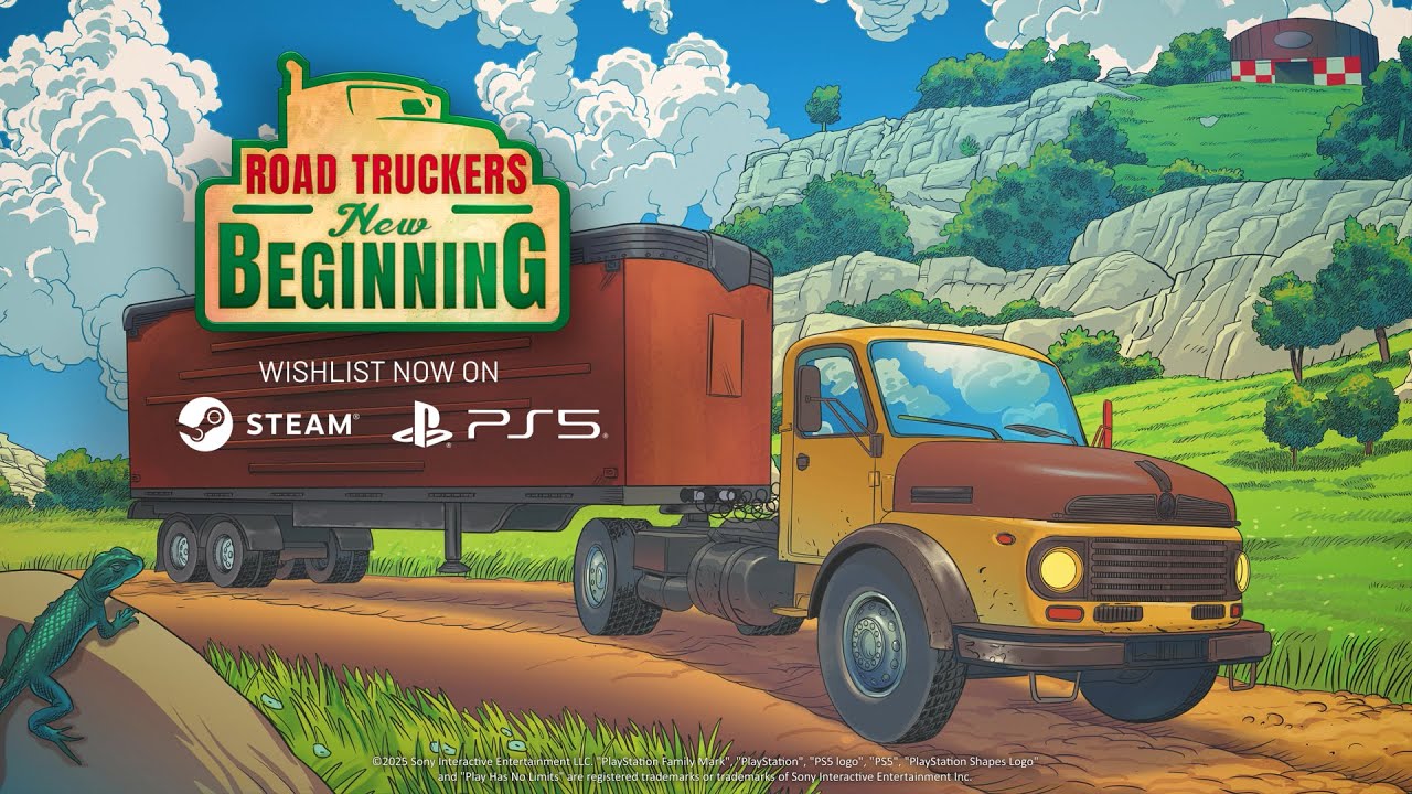 Road Truckers: New Beginning - Announce Trailer | PS5 - YouTube