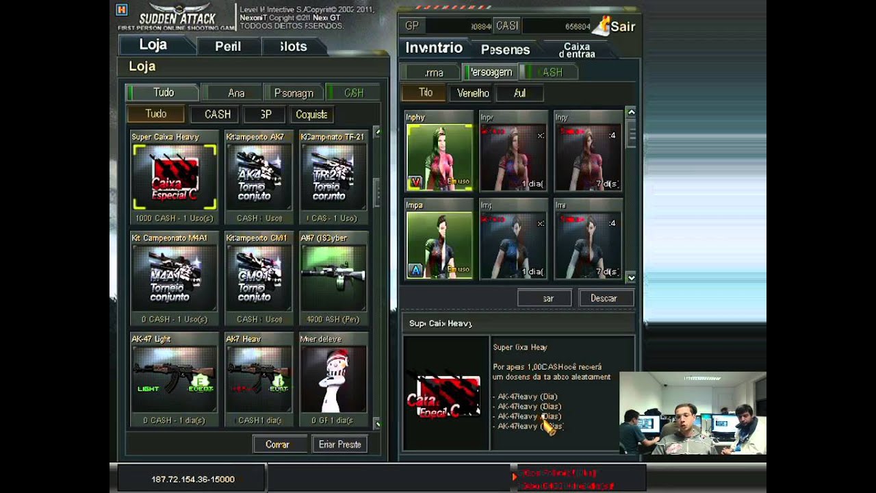 Sudden Attack - Live de Novidades de Junho - YouTube