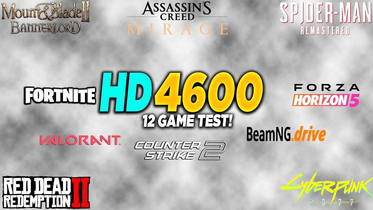 HD Graphics 4600 + i7-4790K - 12 Game Test - YouTube