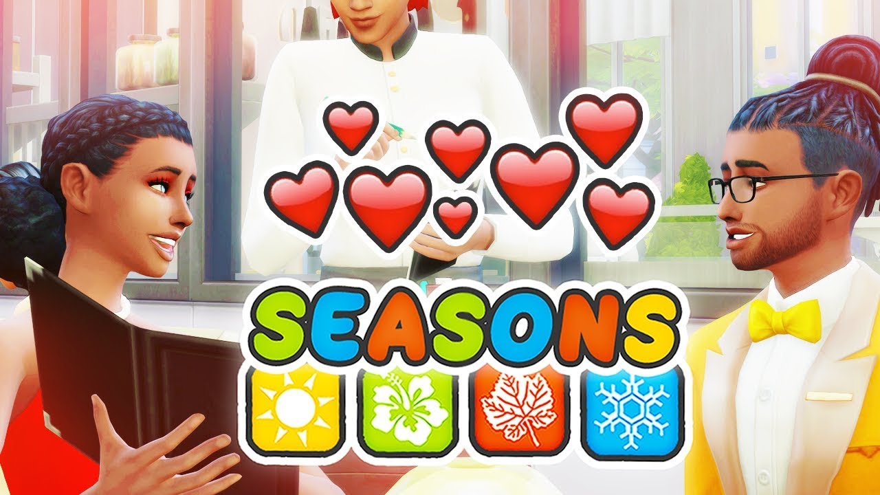 LOVE DAY FESTIVITIES ️💌 // The Sims 4: Seasons #2 - YouTube