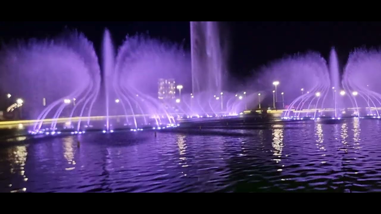 Pakistan's Biggest Dancing Fountains In Islamabad Down town Parkview City - YouTube