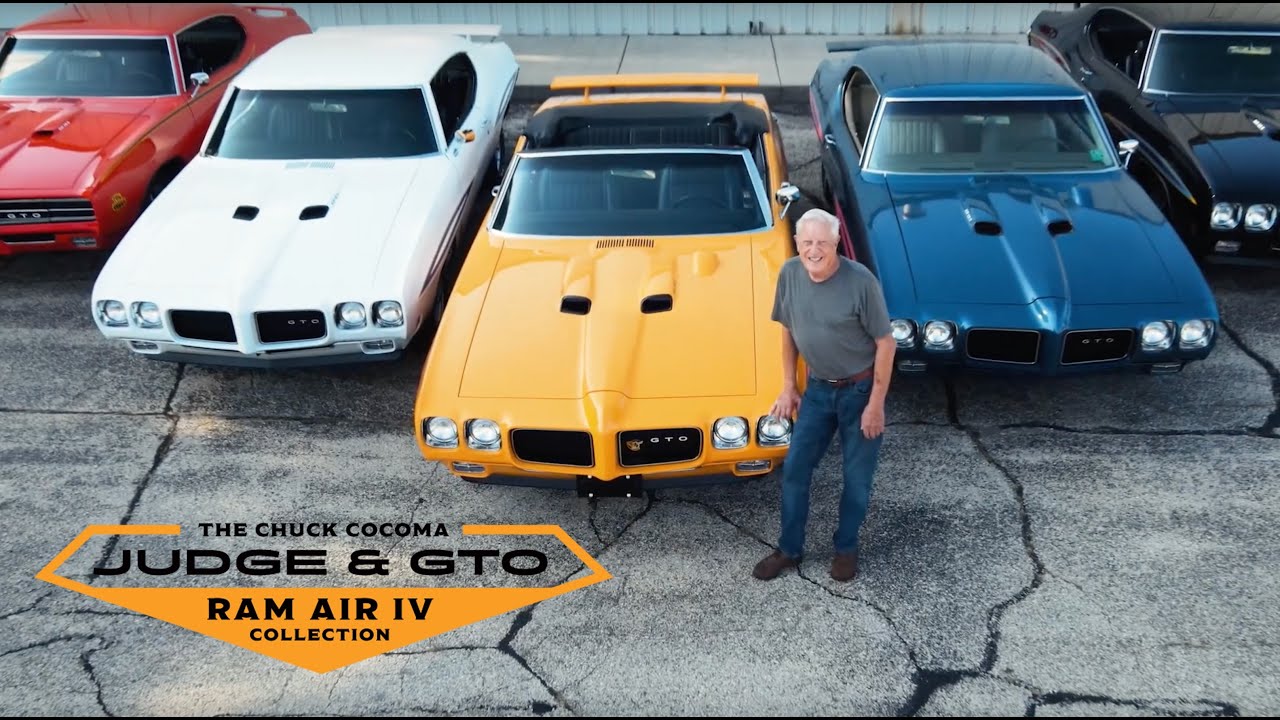 The Chuck Cocoma Judge and GTO Ram Air IV Collection // Mecum Kissimmee ...
