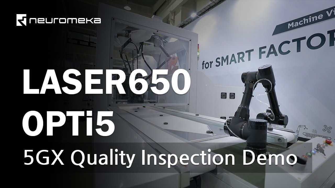 Quality Inspection Demo - LASER650 & OPTi5 - YouTube