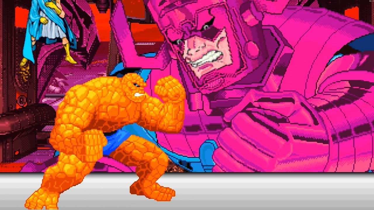 MUGEN The Thing vs Galactus HD [60fps] - YouTube
