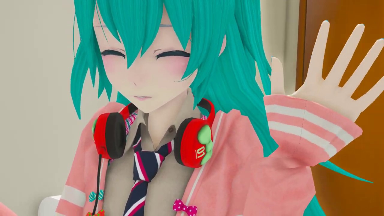 [MMD] Kiss Scene MikuxLuka Yuri [Remake] - YouTube