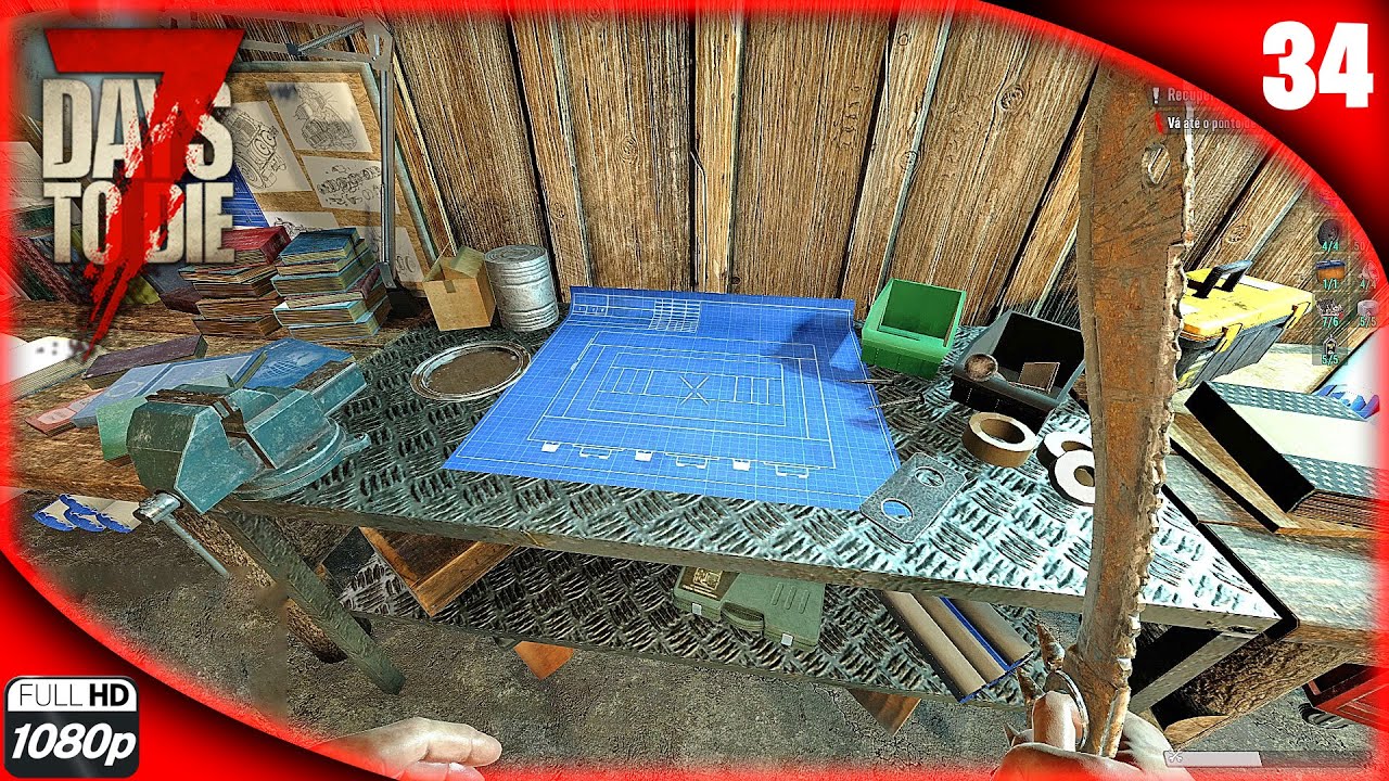 INVESTINDO PESADO NO CONHECIMENTO DE CRAFT - 7 Days To Die Undead ...