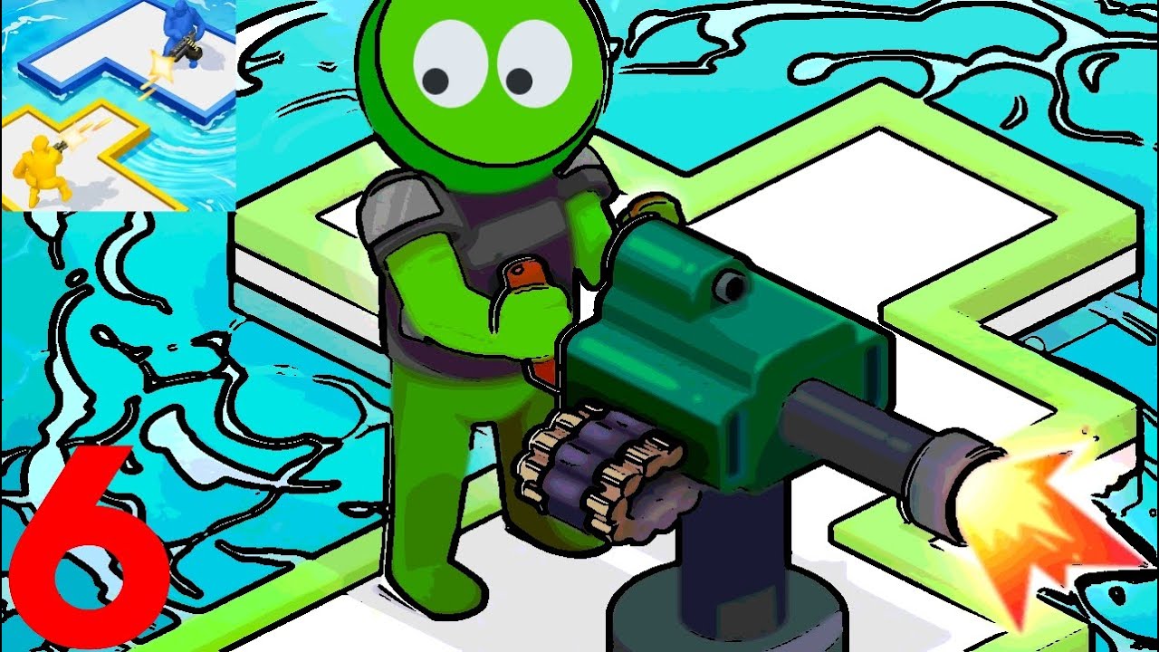 War of Rafts Crazy Sea Battle - Game play Walkthrough Part 6 levels 9 ...