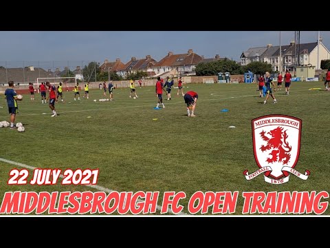 Middlesbrough FC Open Training - YouTube