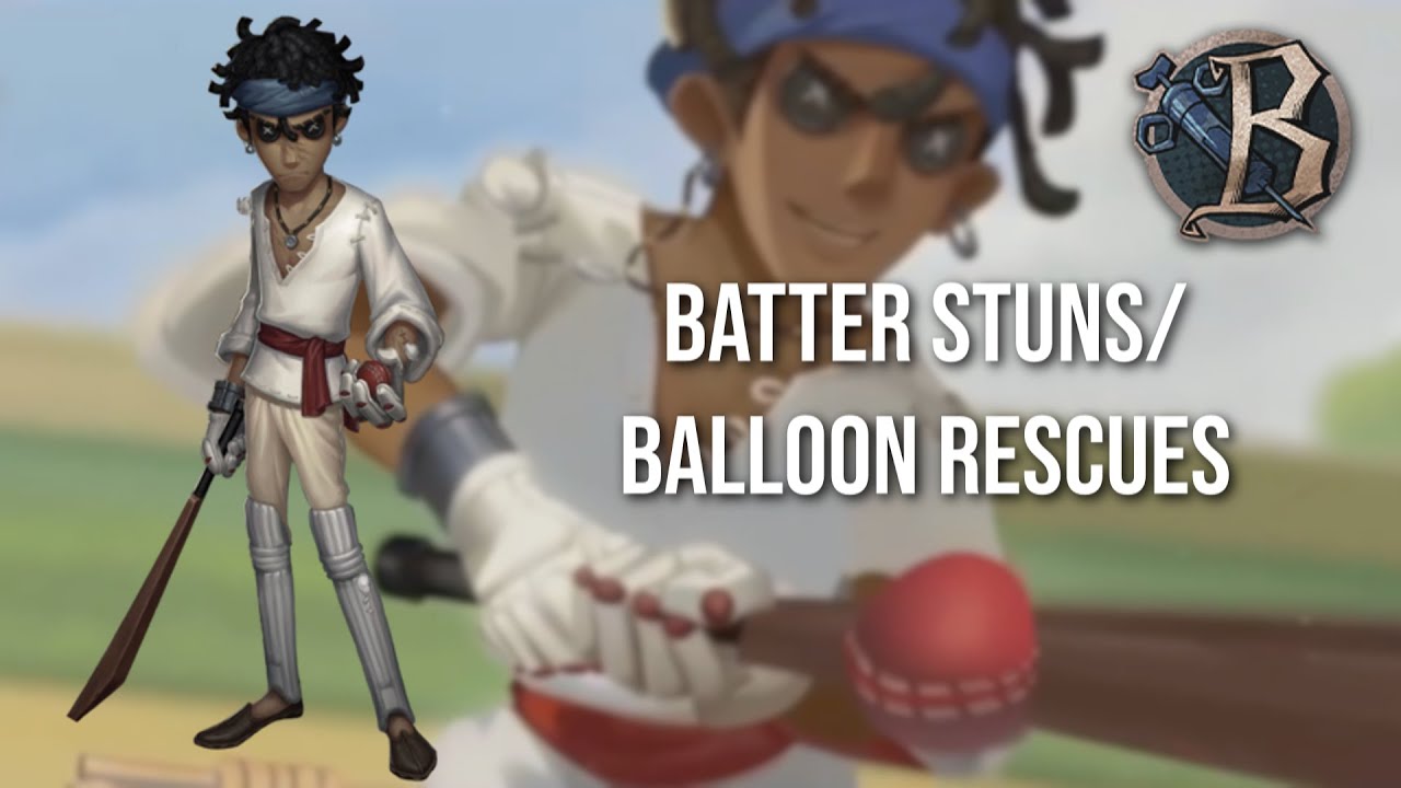 Identity V: Batter stuns/balloon rescue montage (s16/17) - YouTube