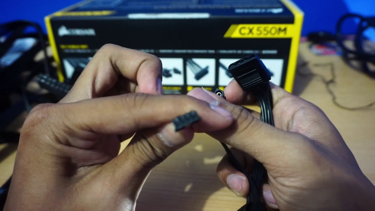 Cara Pasang Kabel PSU Ke Dalam Motherboard PC - YouTube
