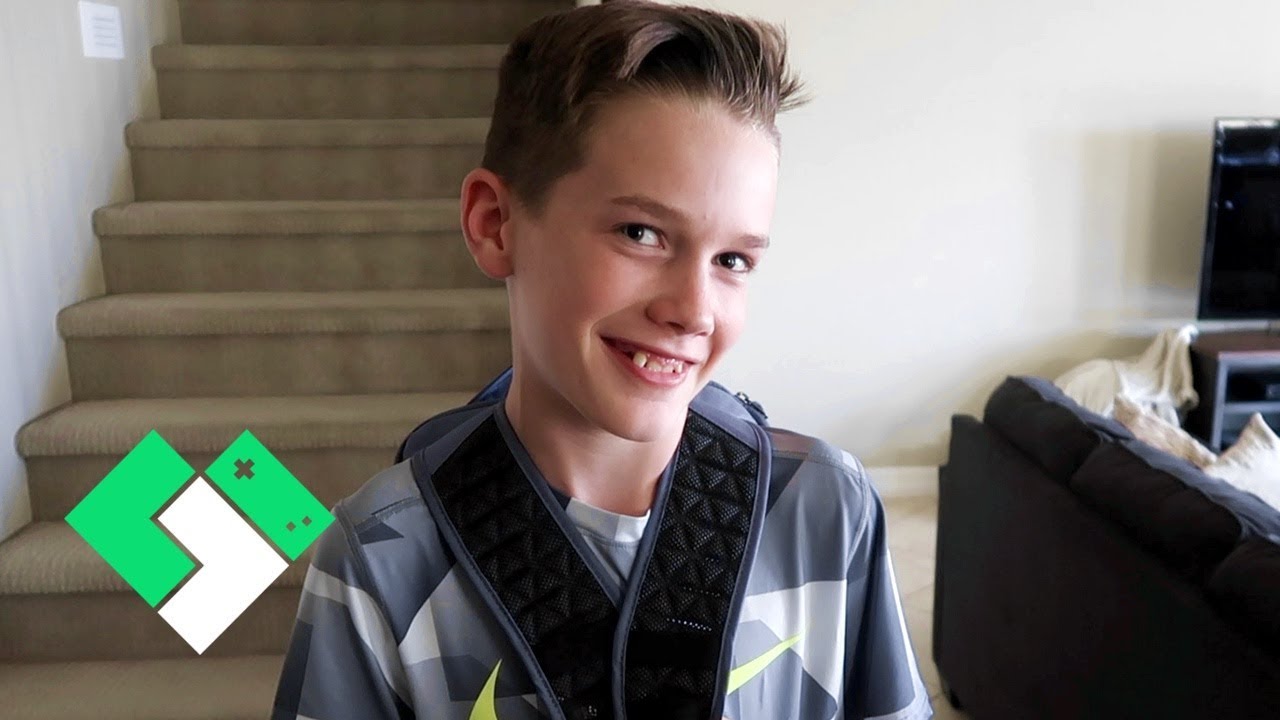 Bryce Tried Out For The School Volleyball Team! | Clintus.tv - YouTube
