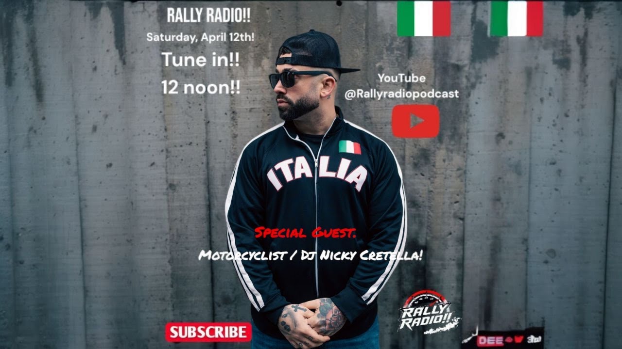 Rally Radio!! With Special Guest Nicky Cretella!! - YouTube